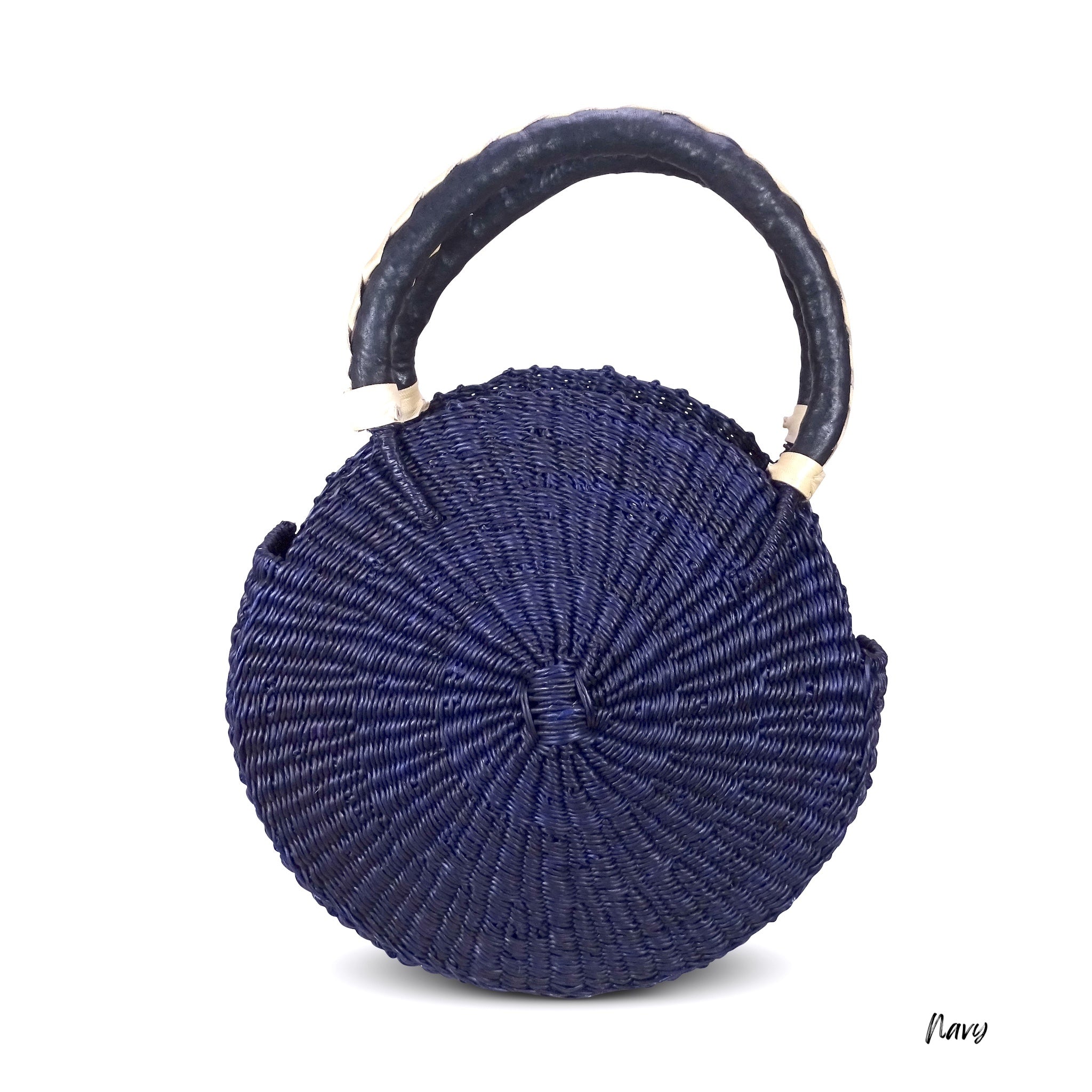 Straw Purse - Round – Ti-a Woven Goods